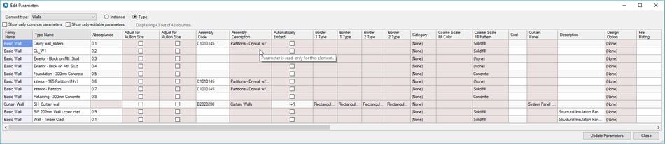 How To Edit Parameters On Multiple Elements Create Customised Edits Fast With An Easy Overview